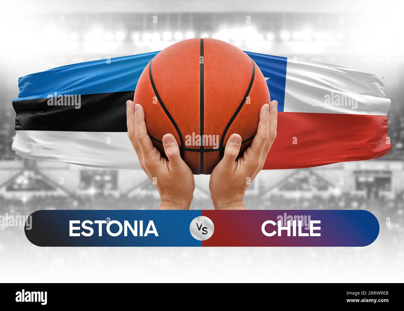 Estonia vs Chile national basketball teams basket ball match ...