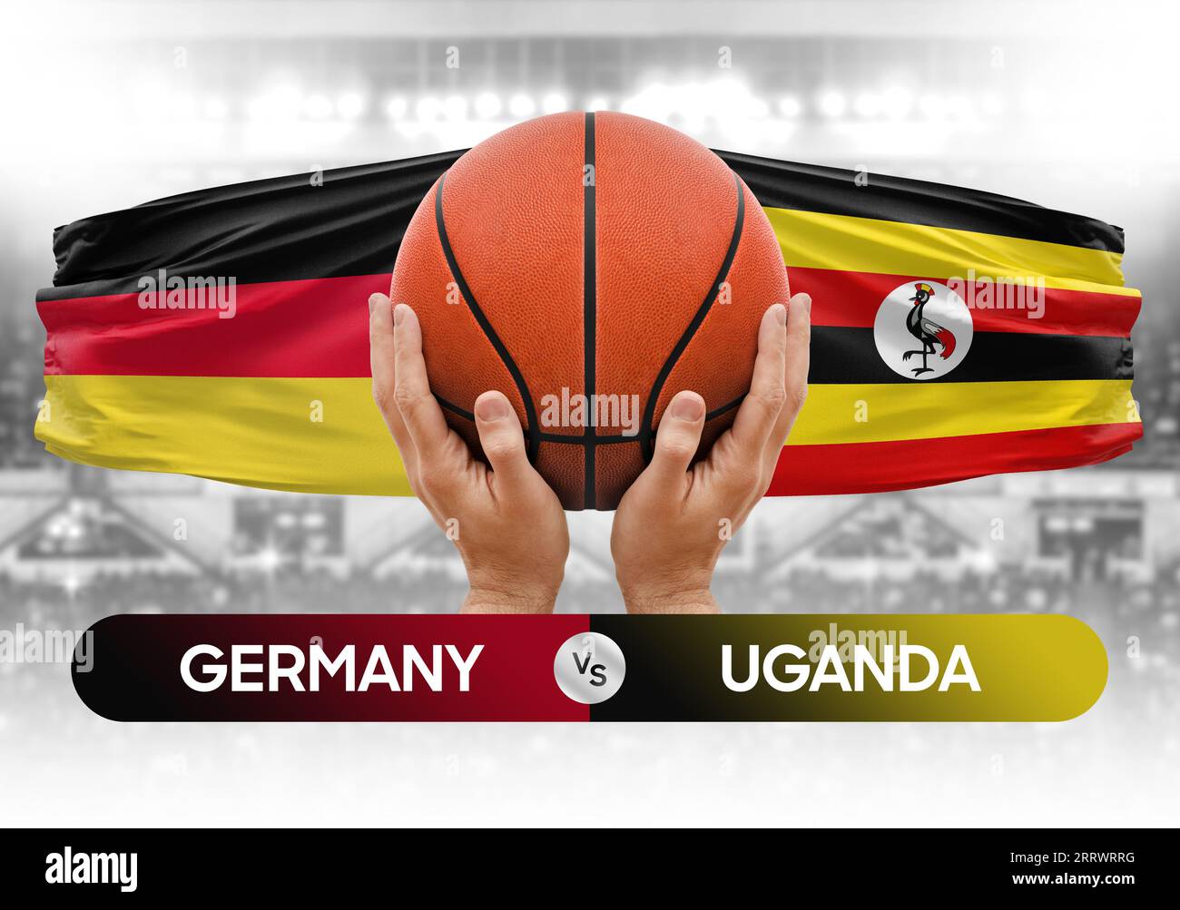 Germany vs Uganda national basketball teams basket ball match ...