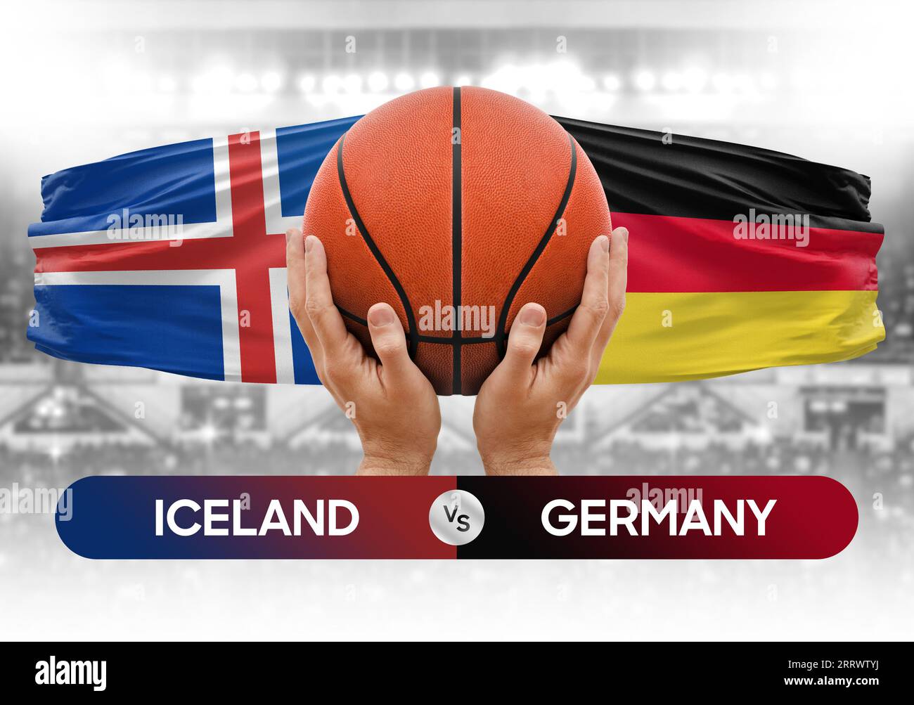 Iceland vs Germany national basketball teams basket ball match ...
