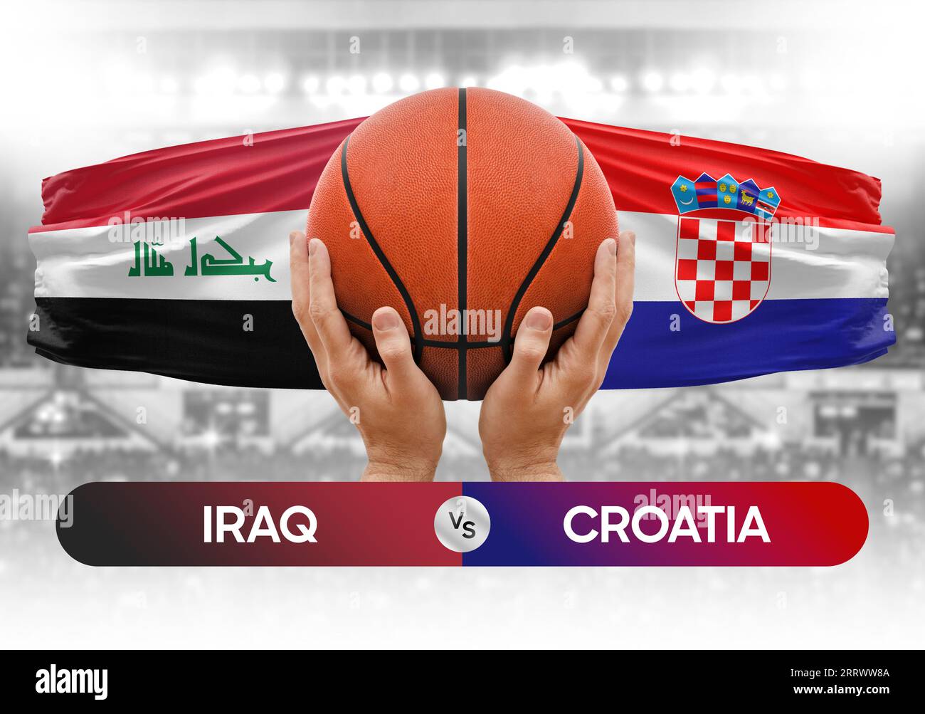 Iraq croatia flag hi-res stock photography and images - Alamy