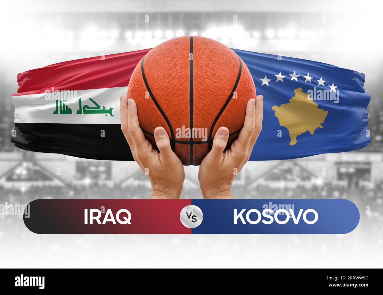 Iraq vs Kosovo national basketball teams basket ball match competition ...