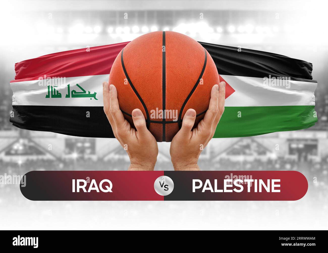 Iraq vs Palestine national basketball teams basket ball match ...