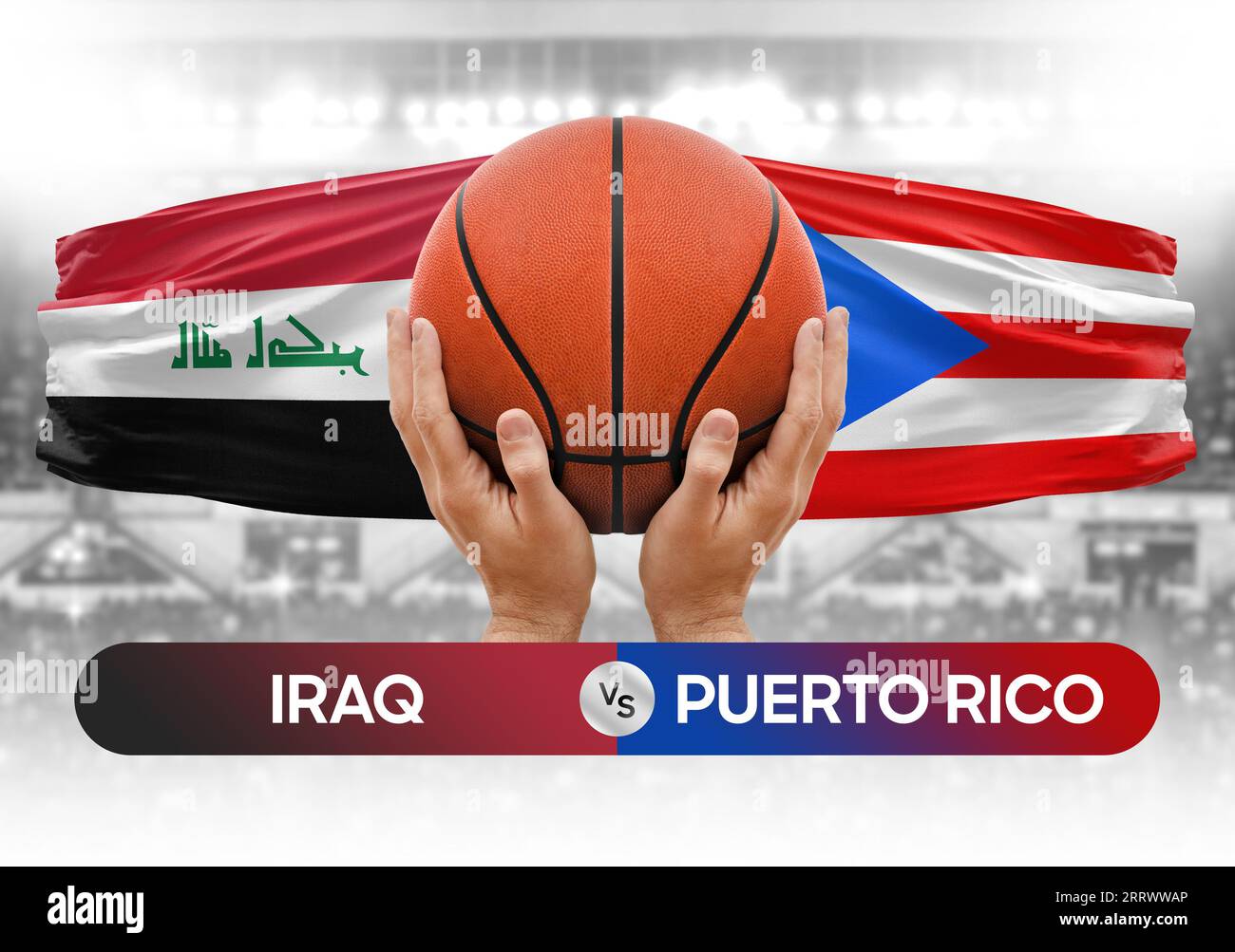 Iraq vs Puerto Rico national basketball teams basket ball match ...