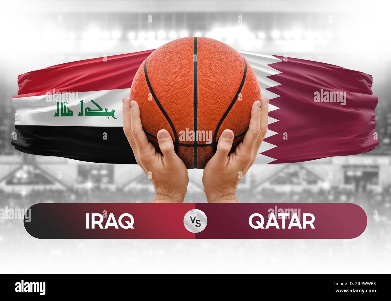 Qatar iraq flag hi-res stock photography and images - Alamy