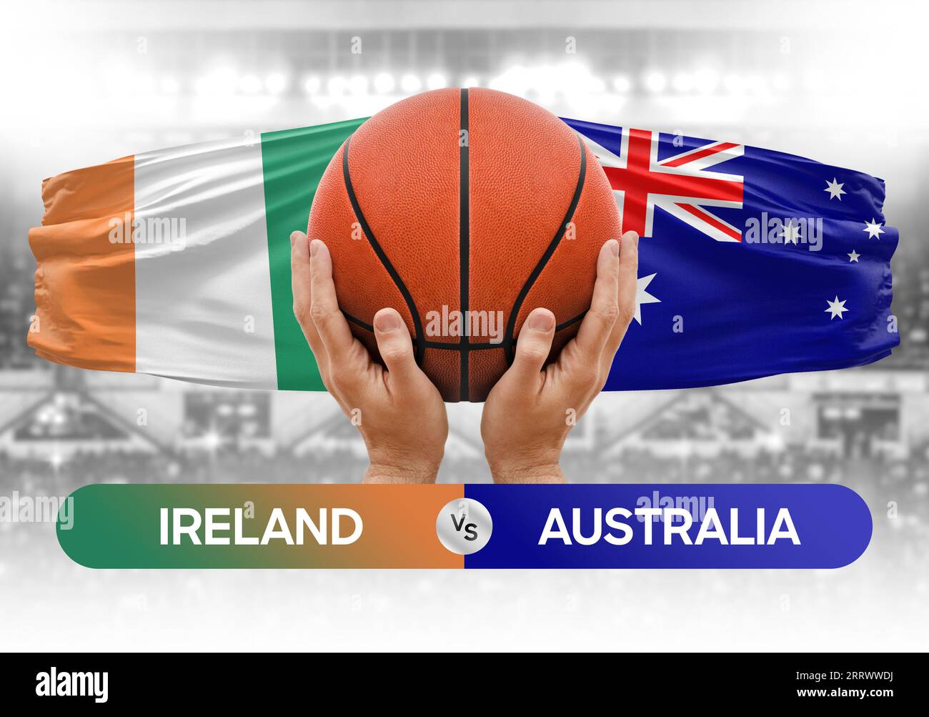 Ireland vs Australia national basketball teams basket ball match ...