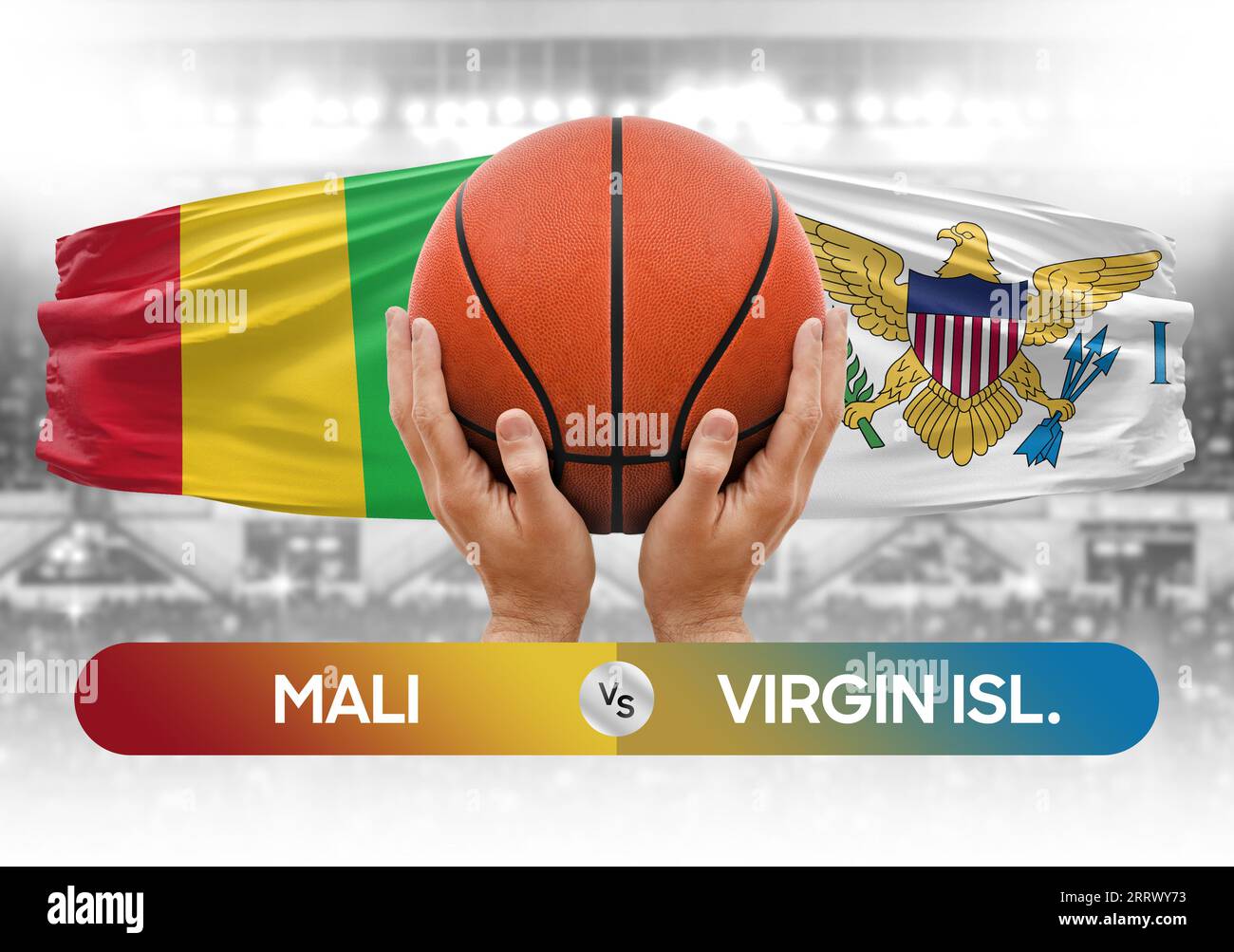 Mali vs Virgin Islands national basketball teams basket ball match ...