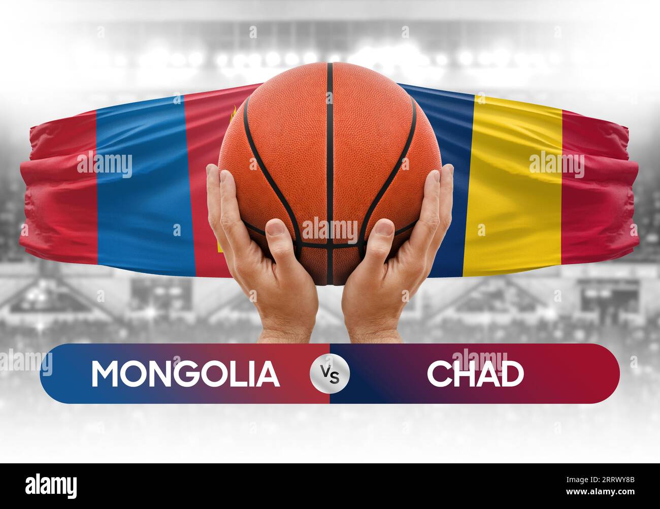 Mongolia vs Chad national basketball teams basket ball match ...