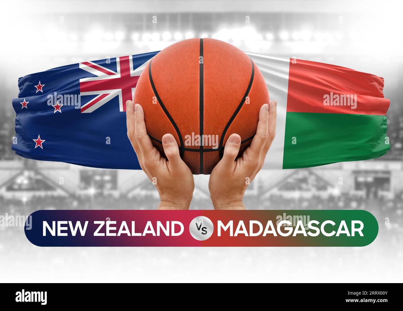 New Zealand vs Madagascar national basketball teams basket ball match ...