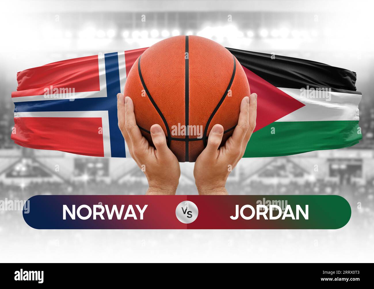Norway vs Jordan national basketball teams basket ball match ...