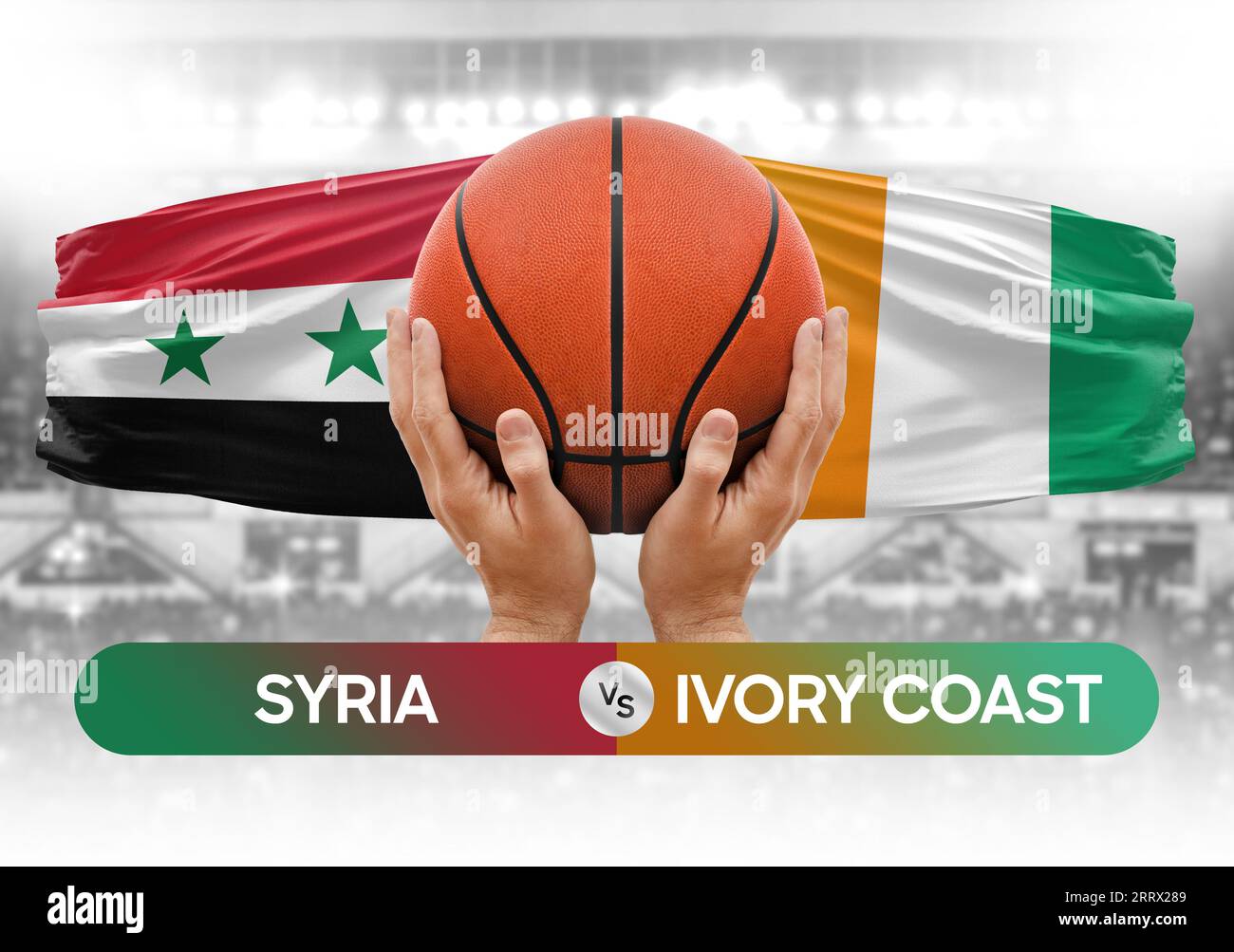 Syria vs Ivory Coast national basketball teams basket ball match ...