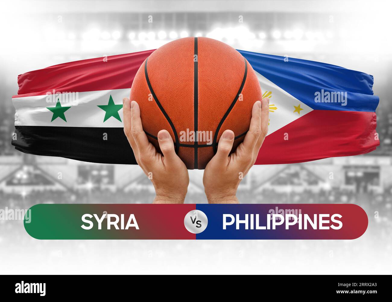 Syria vs Philippines national basketball teams basket ball match ...