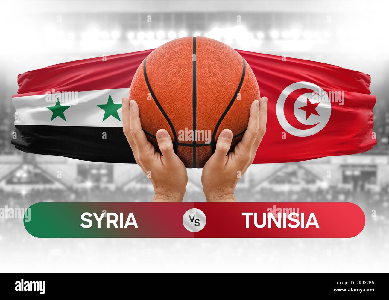 Syria vs Tunisia national basketball teams basket ball match ...