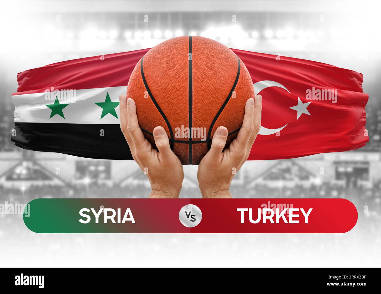 Syria vs Turkey national basketball teams basket ball match competition ...