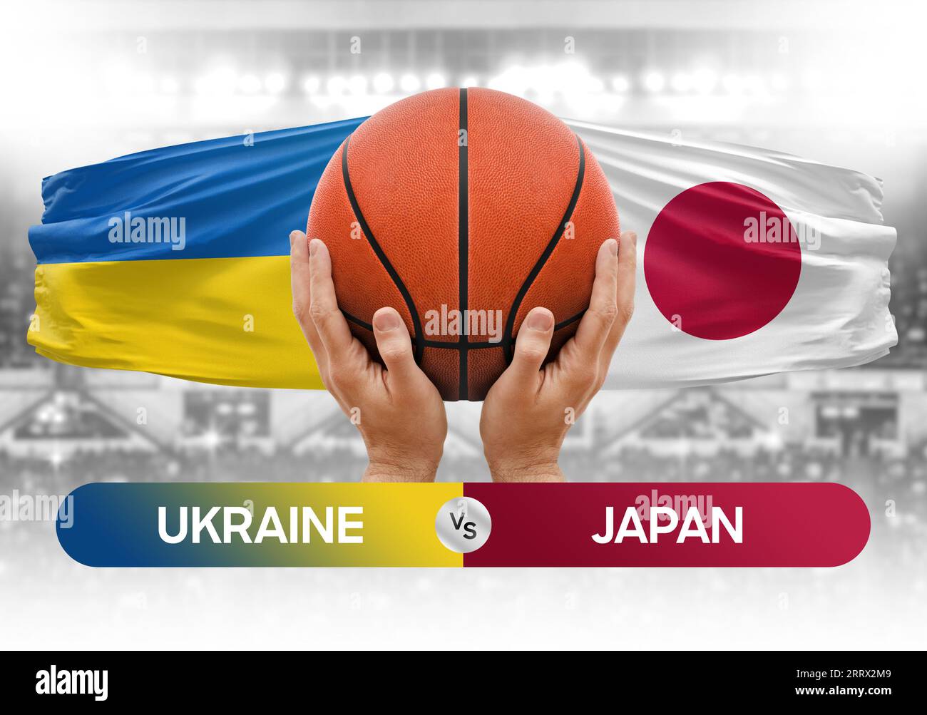 Ukraine vs Japan national basketball teams basket ball match ...