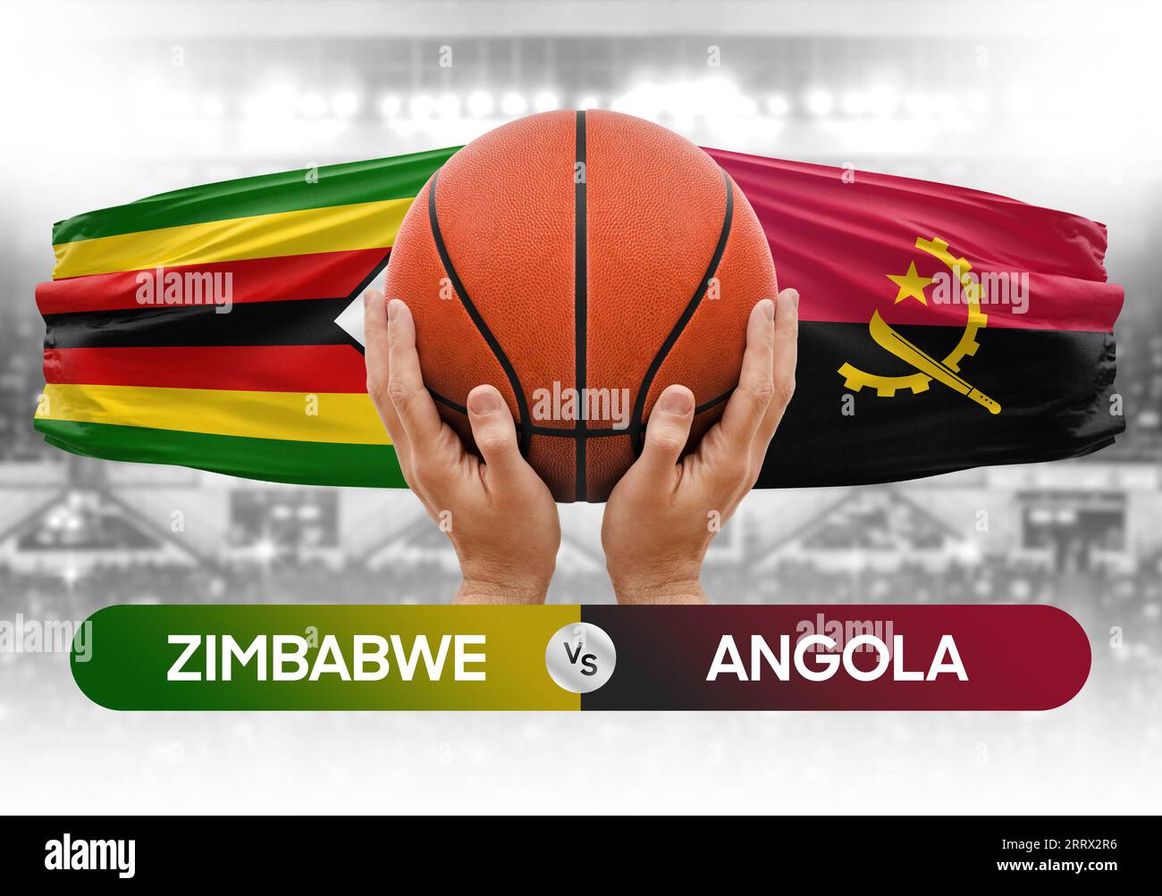 Zimbabwe vs Angola national basketball teams basket ball match ...