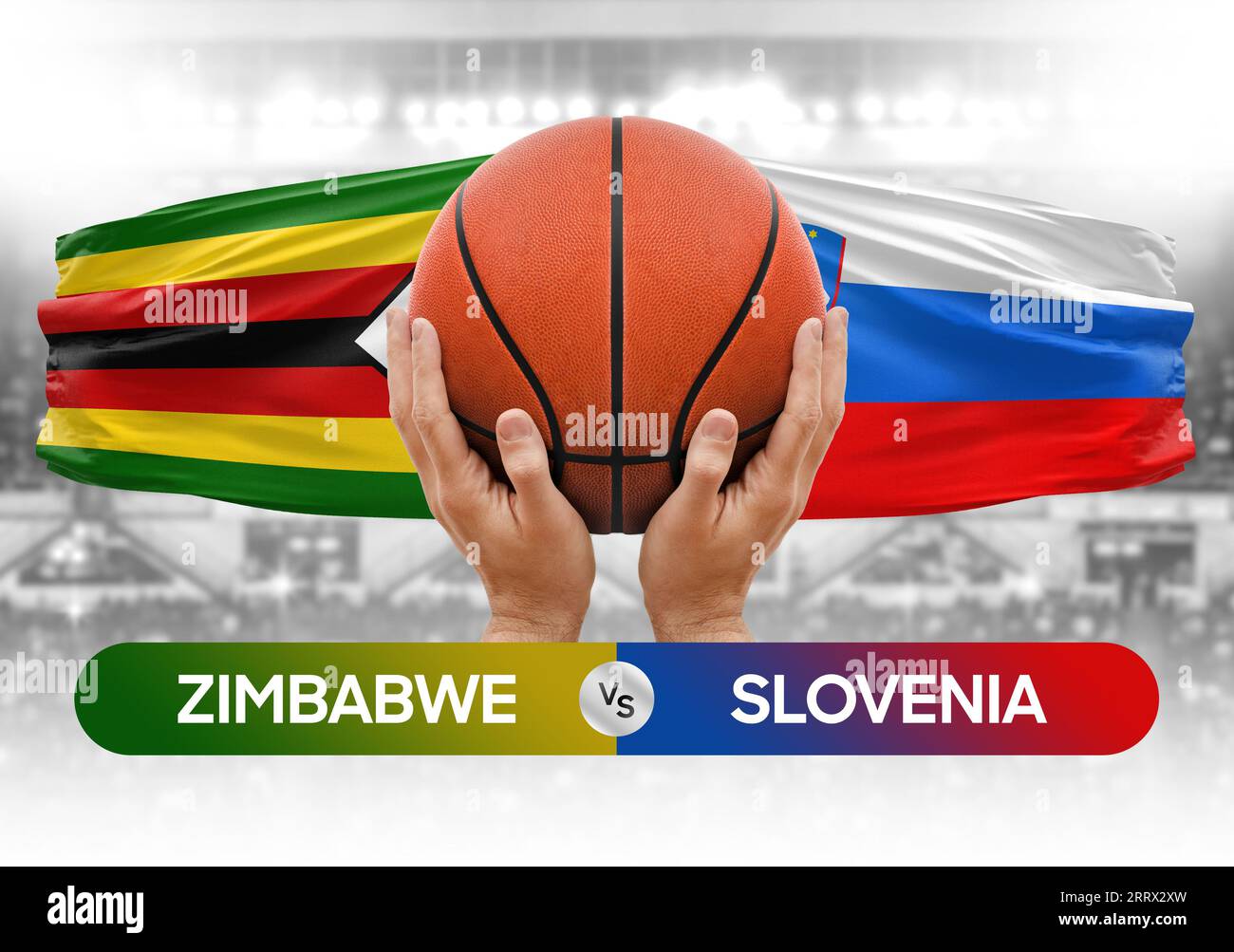 Zimbabwe vs Slovenia national basketball teams basket ball match ...