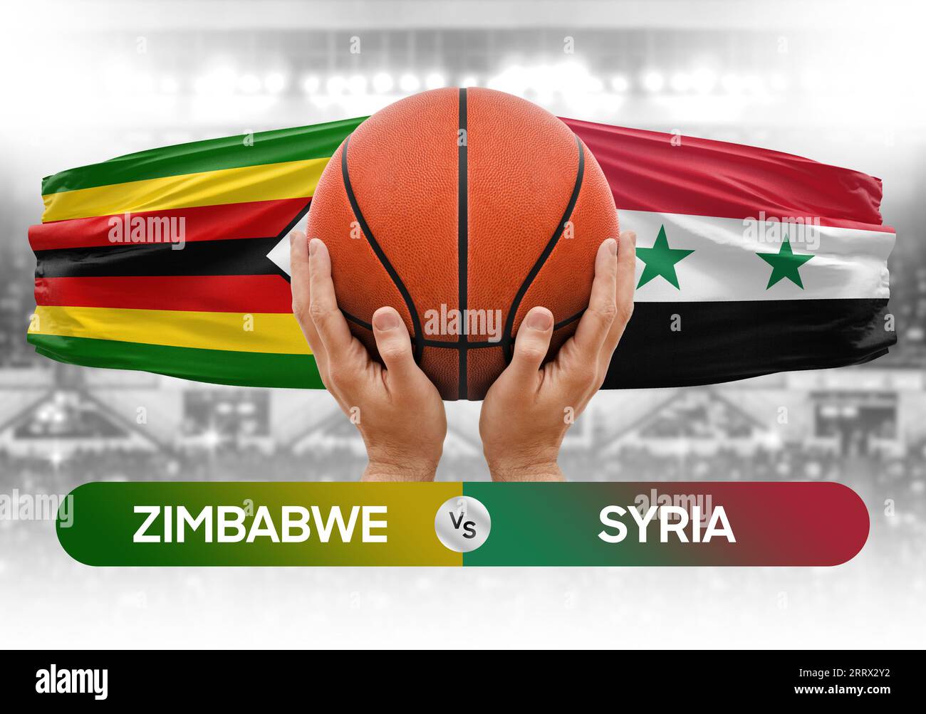 Zimbabwe vs Syria national basketball teams basket ball match ...