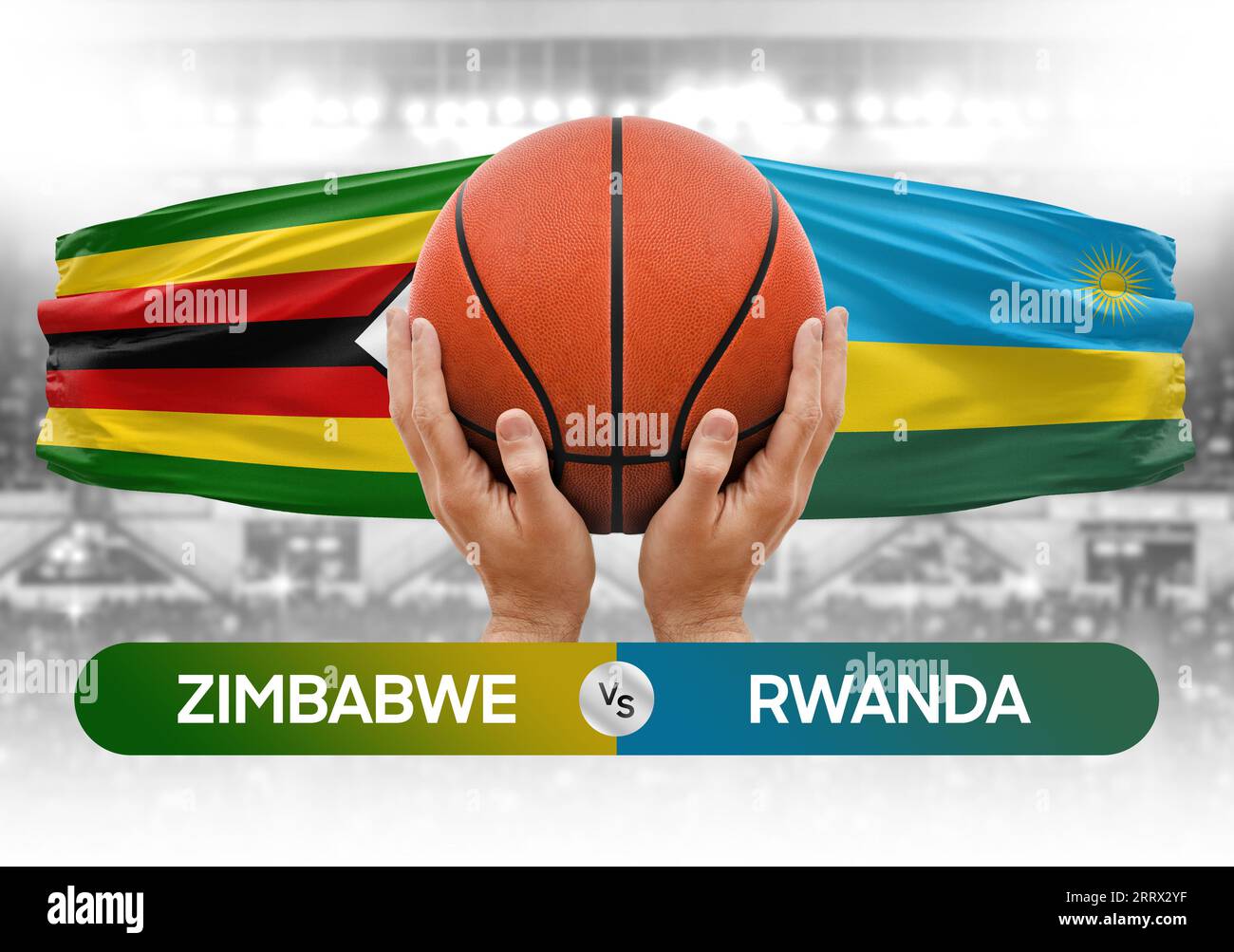 Zimbabwe vs Rwanda national basketball teams basket ball match ...