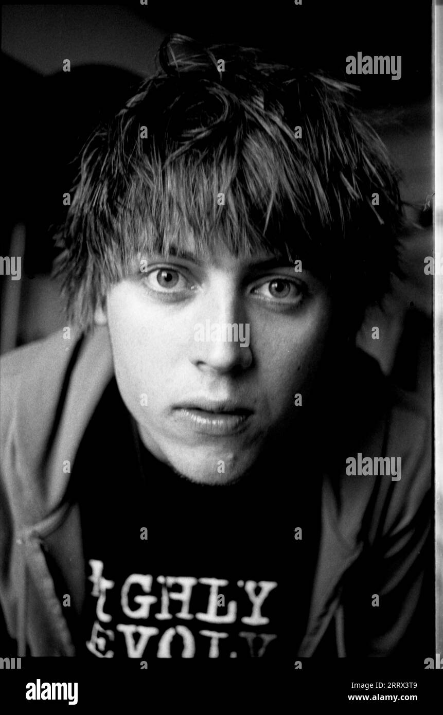 Craig Nicholls from The Vines photographed in Sheffield in 1997 Stock ...