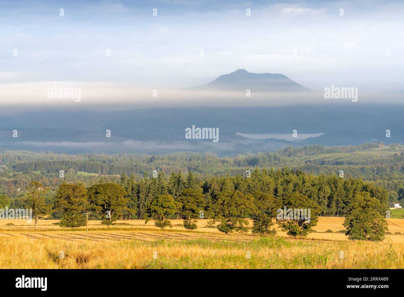 Ben Ledi from the David Stirling Memorial Stock Photo - Alamy
