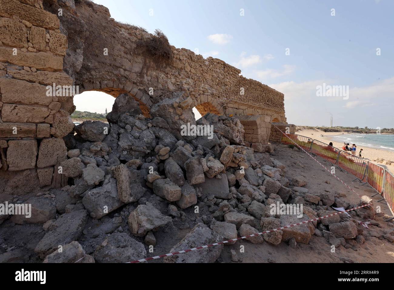 230820 -- CAESAREA, Aug. 20, 2023 -- This photo taken on Aug. 20, 2023 ...