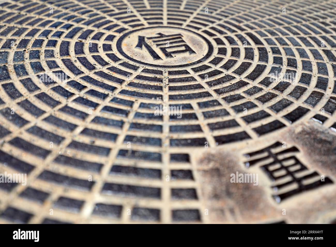 Manhole covers on street hi-res stock photography and images - Alamy