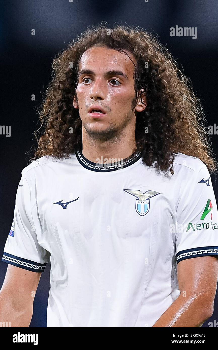 Matteo Guendouzi of SS Lazio looks on during the Serie A Tim match ...