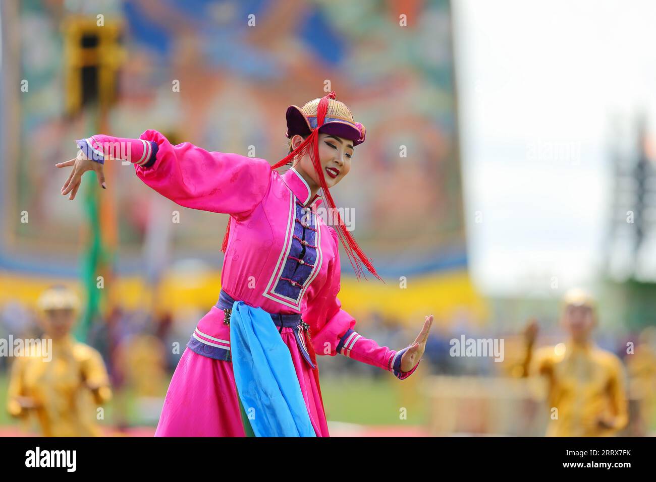 Ulaanbaatar, Mongolia, 5th Aug, 2023. Opening of Danshig Naadam Khuree ...