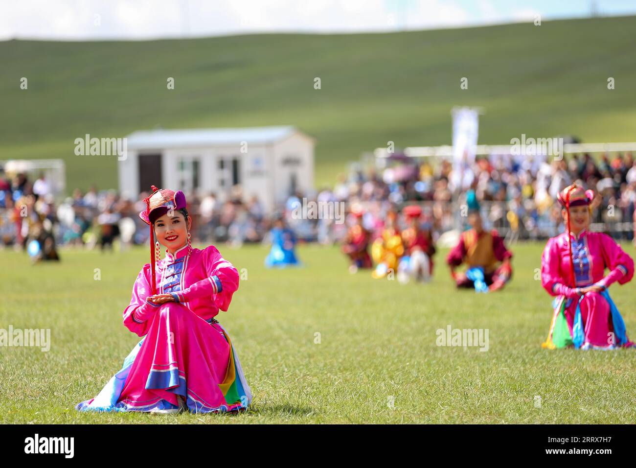 Ulaanbaatar, Mongolia, 5th Aug, 2023. Opening of Danshig Naadam Khuree ...