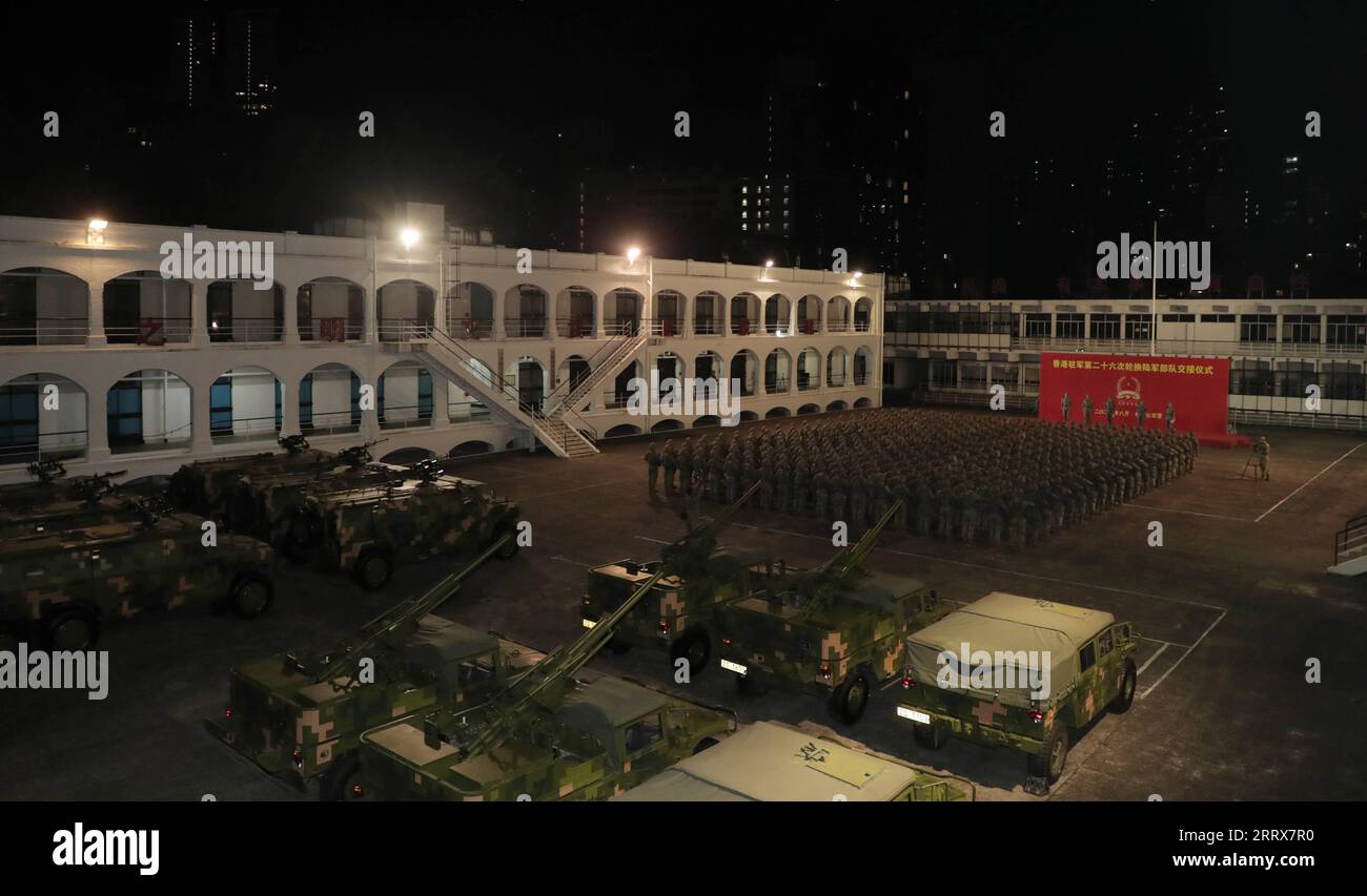 230825 -- HONG KONG, Aug. 25, 2023 -- This photo taken on Aug. 25, 2023 ...