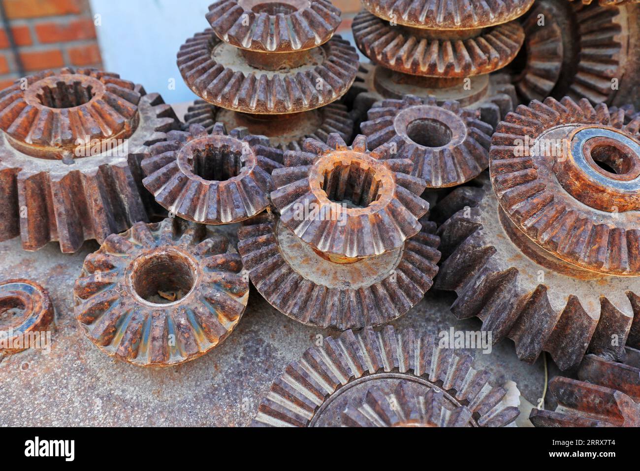 Stacked gears hi-res stock photography and images - Alamy
