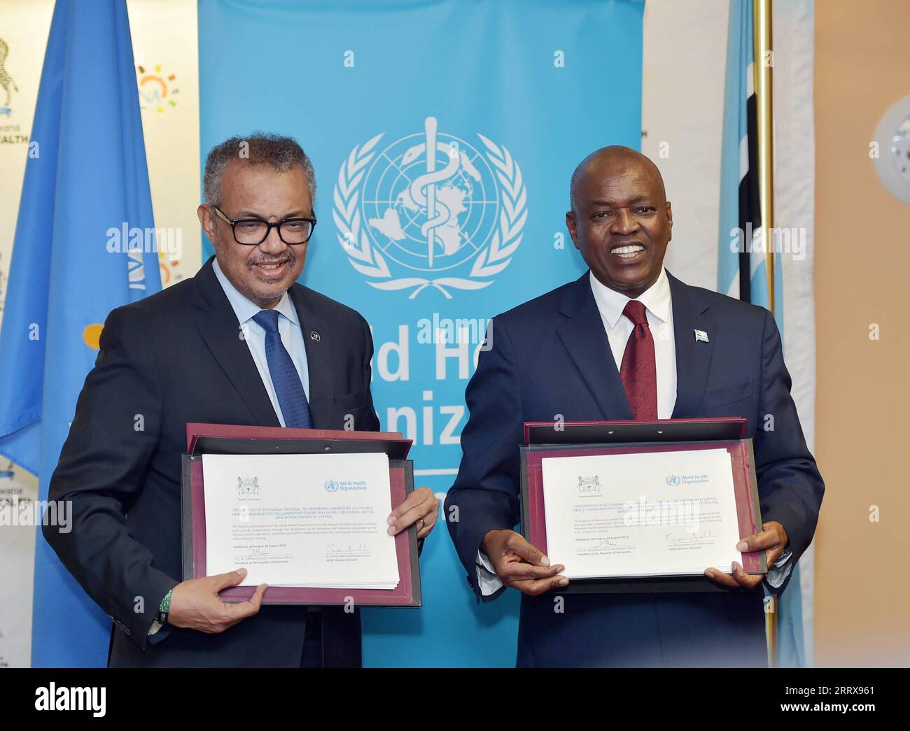 Who president tedros adhanom hi-res stock photography and images - Alamy