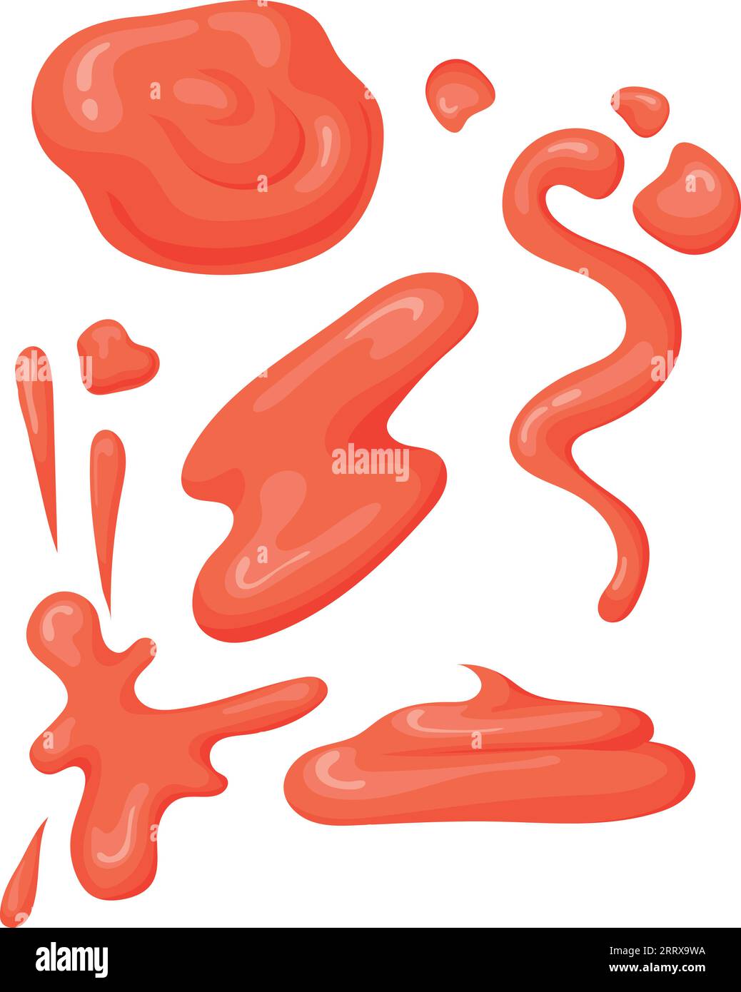 Barbecue sauce splatter hi-res stock photography and images - Alamy