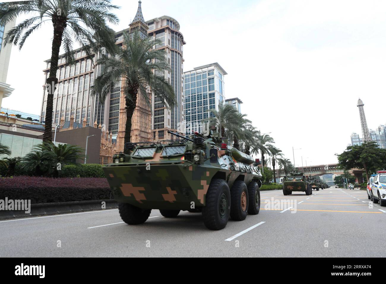230831 -- MACAO, Aug. 31, 2023 -- The Macao Garrison of the Chinese ...