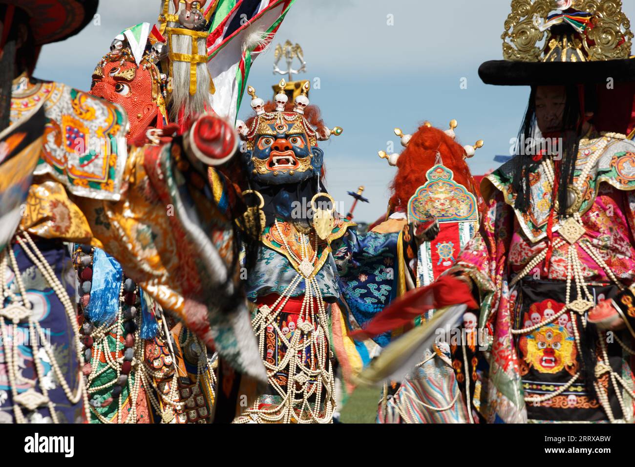 Ulaanbaatar, Mongolia, 5th Aug, 2023. Danshig Naadam Khuree Tsam ...