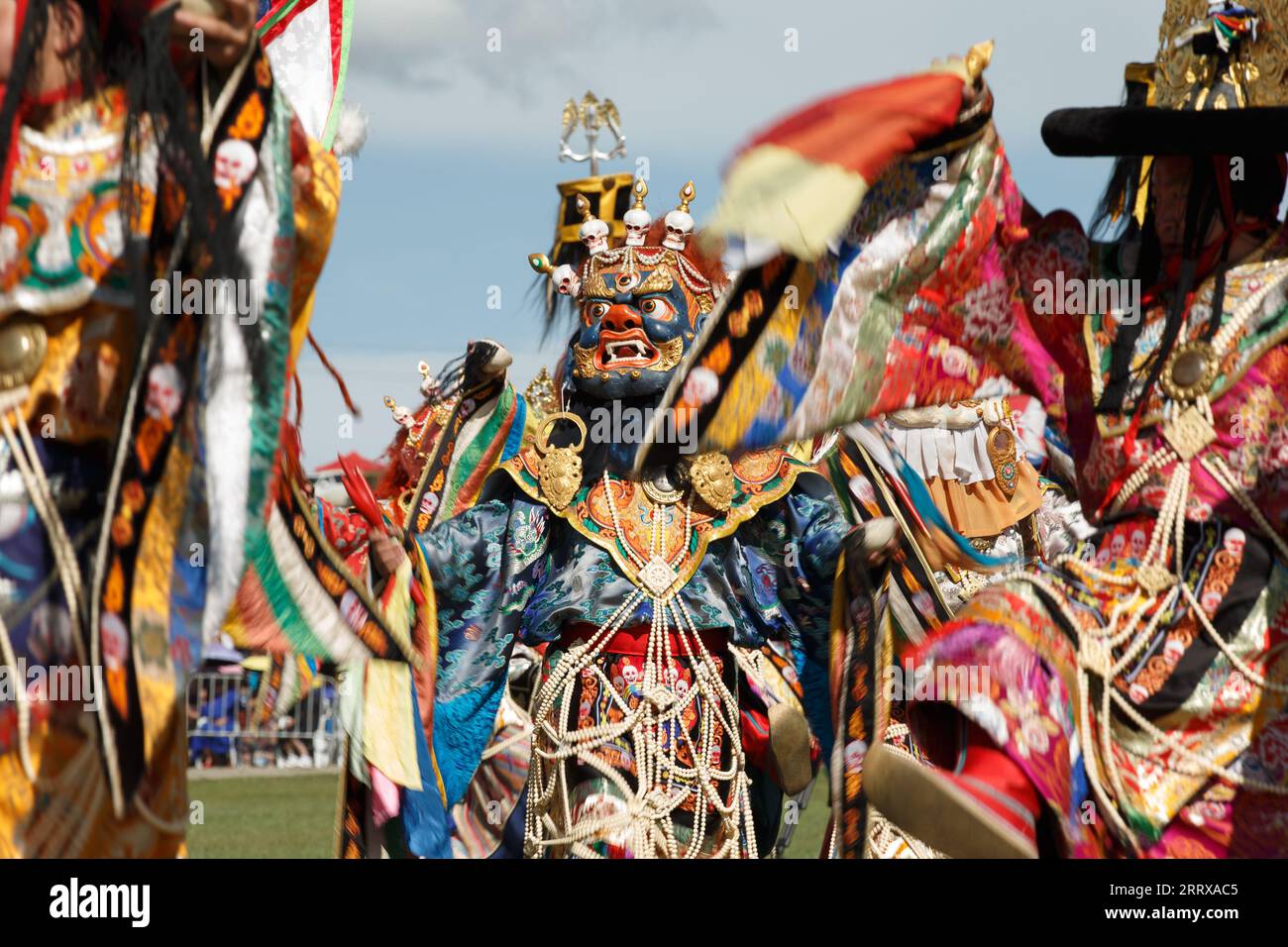 Ulaanbaatar, Mongolia, 5th Aug, 2023. Danshig Naadam Khuree Tsam ...