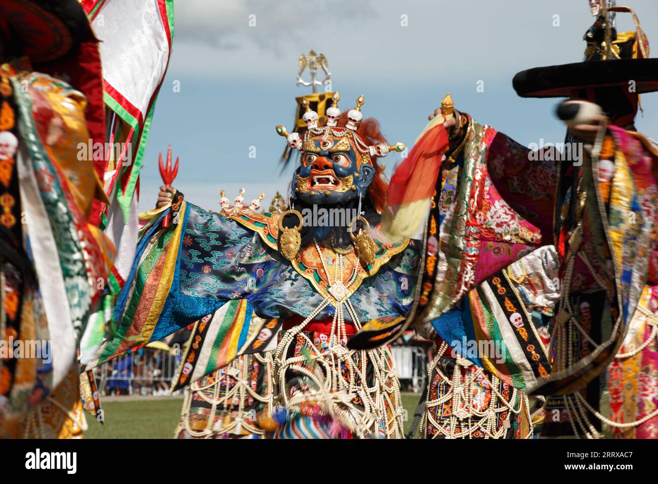 Ulaanbaatar, Mongolia, 5th Aug, 2023. Danshig Naadam Khuree Tsam ...