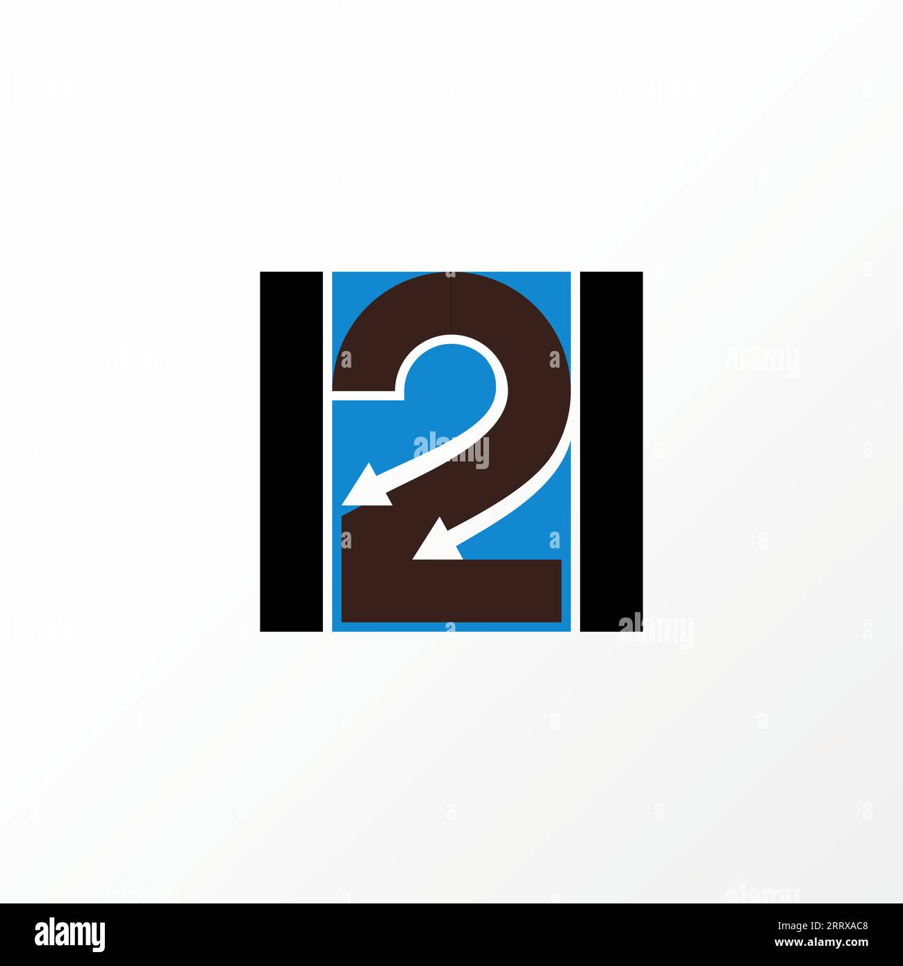 Logo design graphic concept creative abstract premium vector stock sign ...