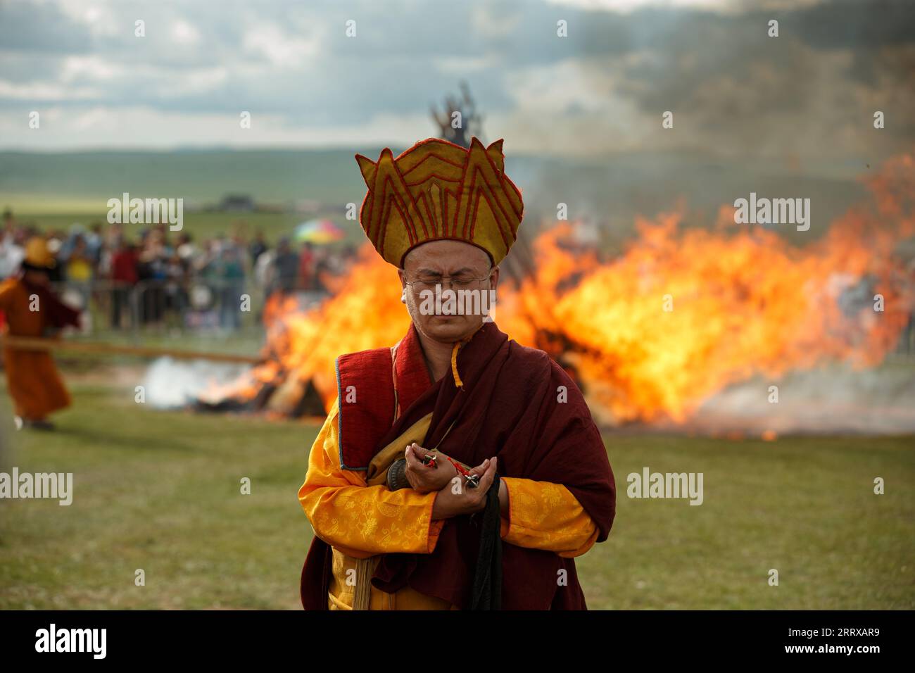 Ulaanbaatar, Mongolia, 5th Aug, 2023. Danshig Naadam Khuree Tsam ...