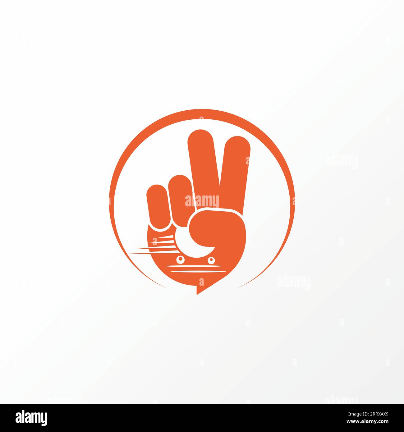 Logo design graphic concept creative abstract premium vector stock sign ...