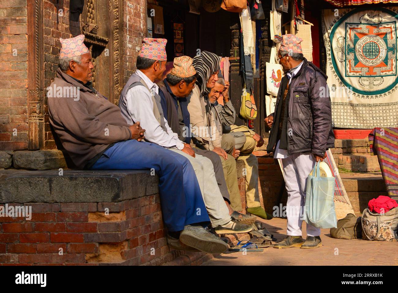 Nepali topi hi-res stock photography and images - Alamy