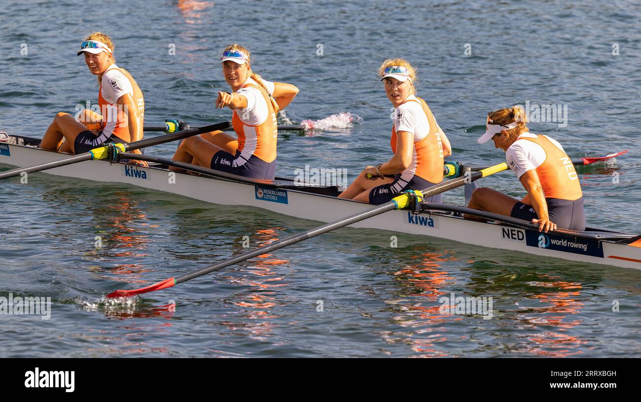 Four without coxswain competition hi-res stock photography and images ...
