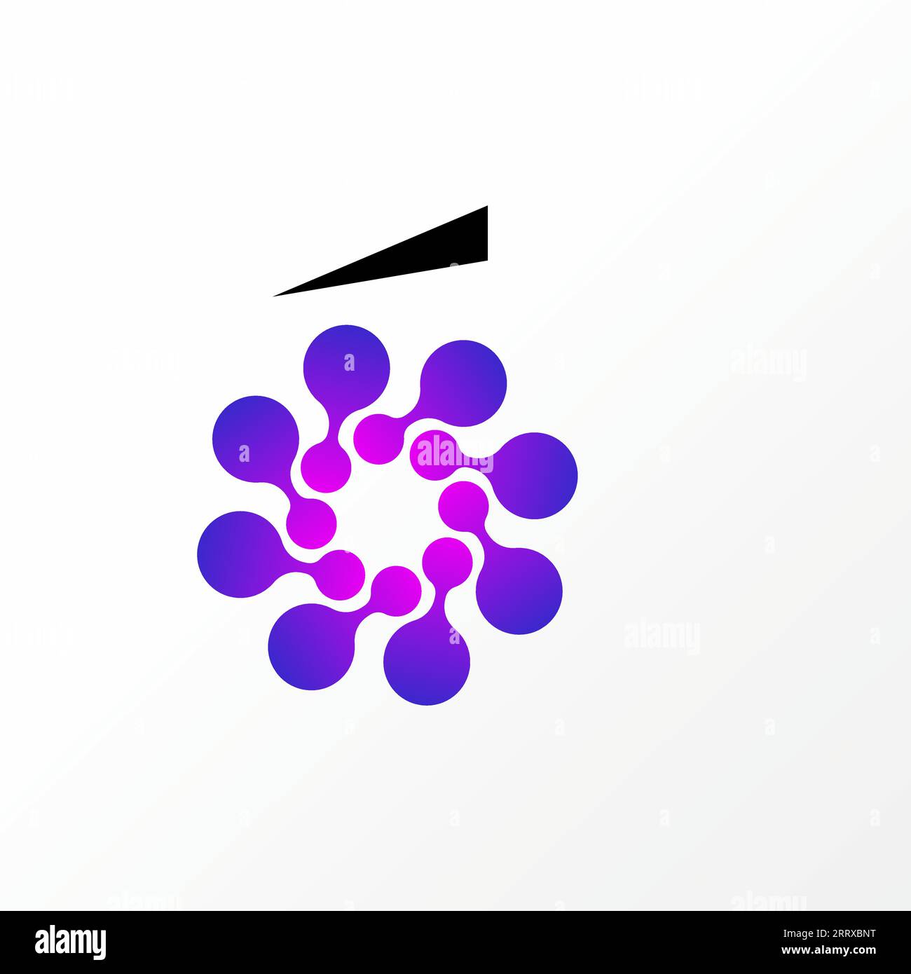 Logo design graphic concept creative abstract premium vector stock sign letter initial O font ...