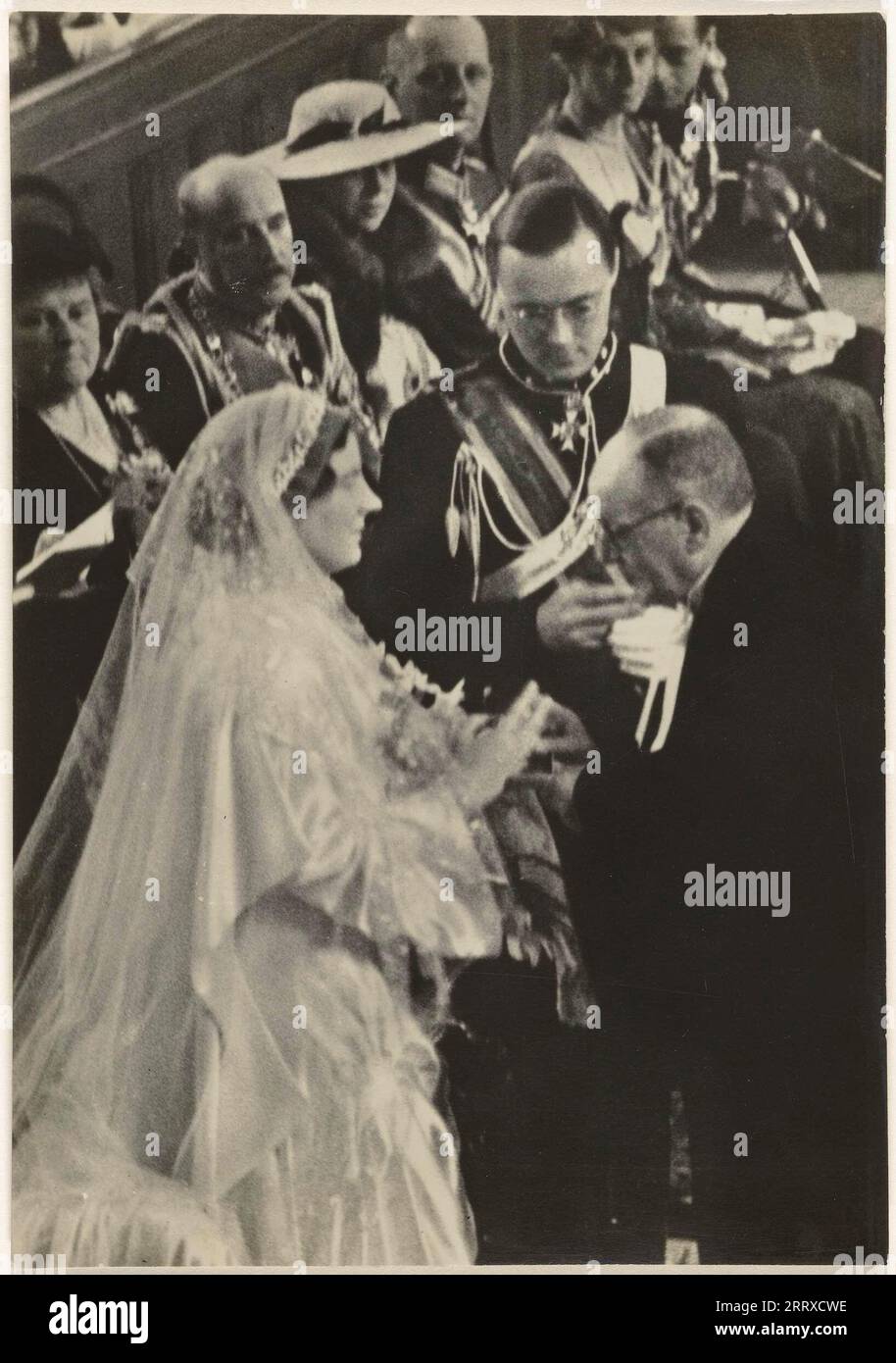 Wedding of Princess Juliana of Netherlands and Prince Bernhard of Lippe ...