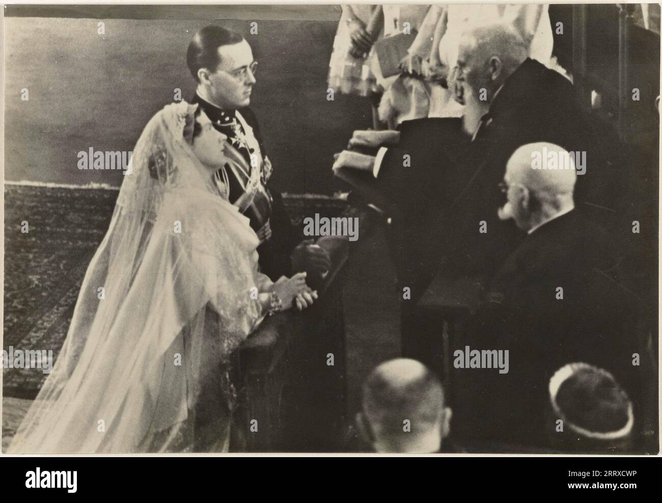 Wedding of Princess Juliana of Netherlands and Prince Bernhard of Lippe ...
