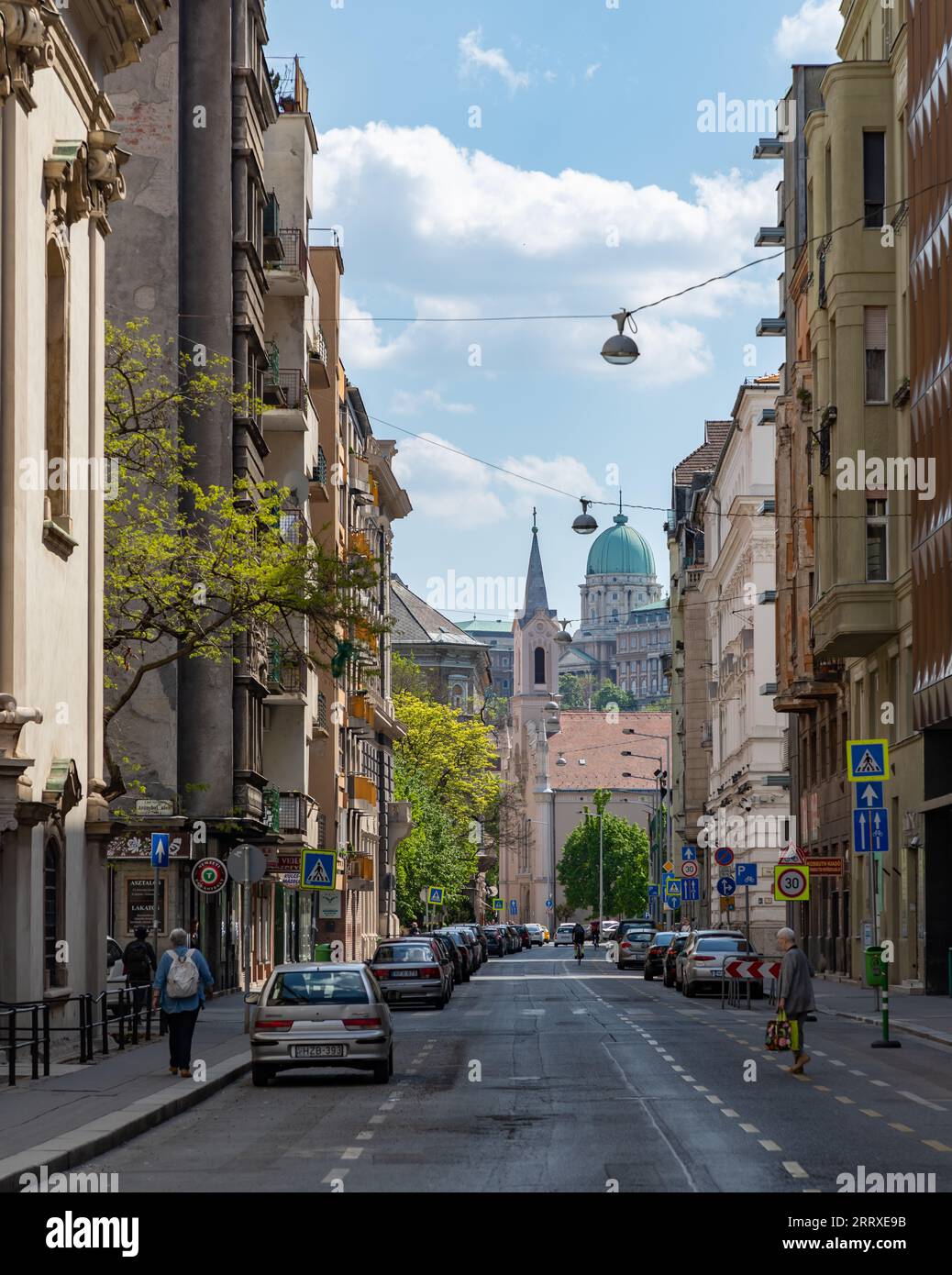 Hungary budapest buda fo street hi-res stock photography and images - Alamy