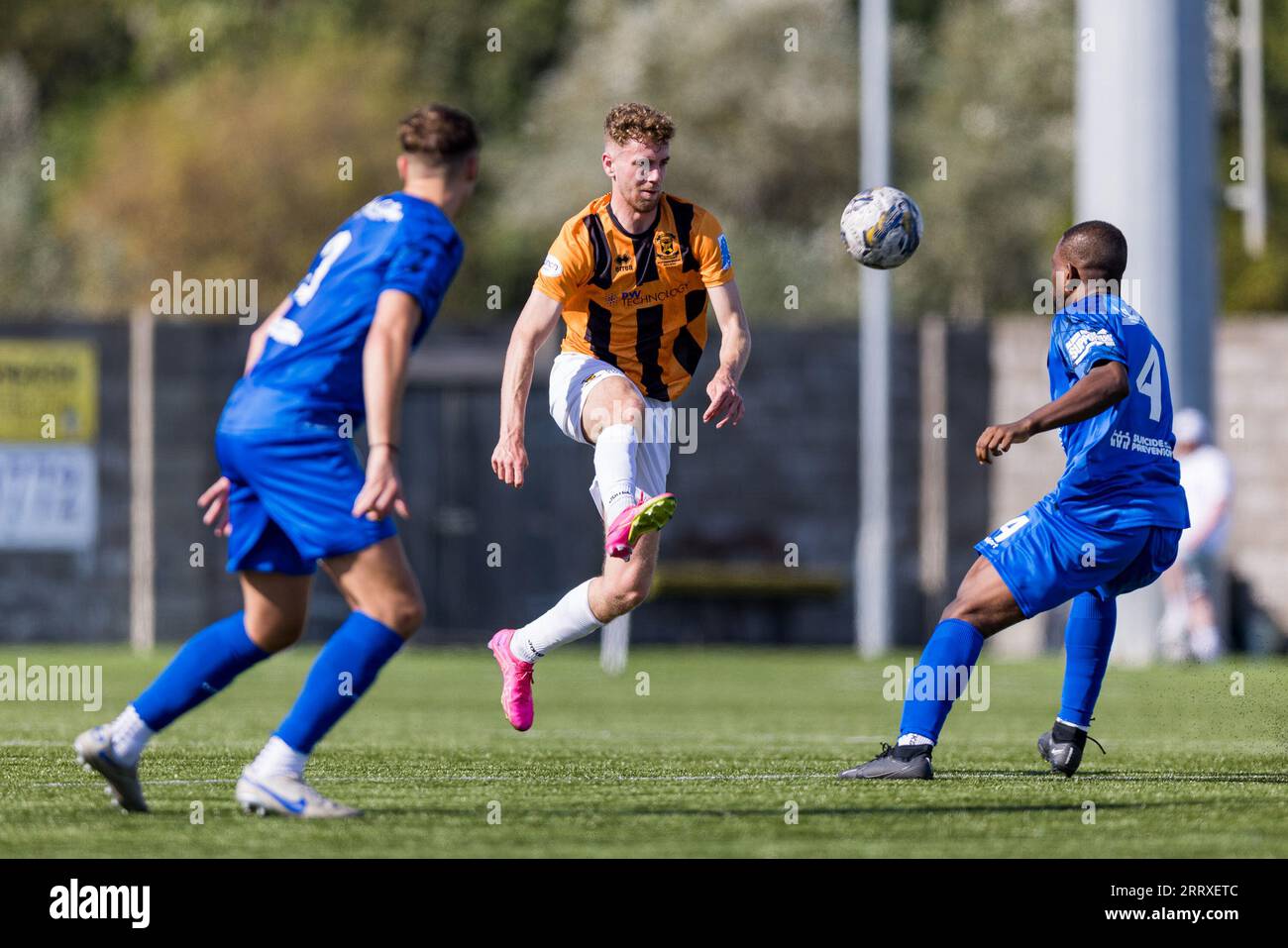 Methil, Scotland. 09 September 2023. Ryan Schiavone (7 - East Fife ...
