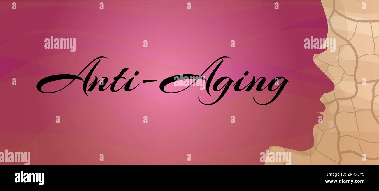 Anti aging vector vectors Stock Vector Images - Alamy