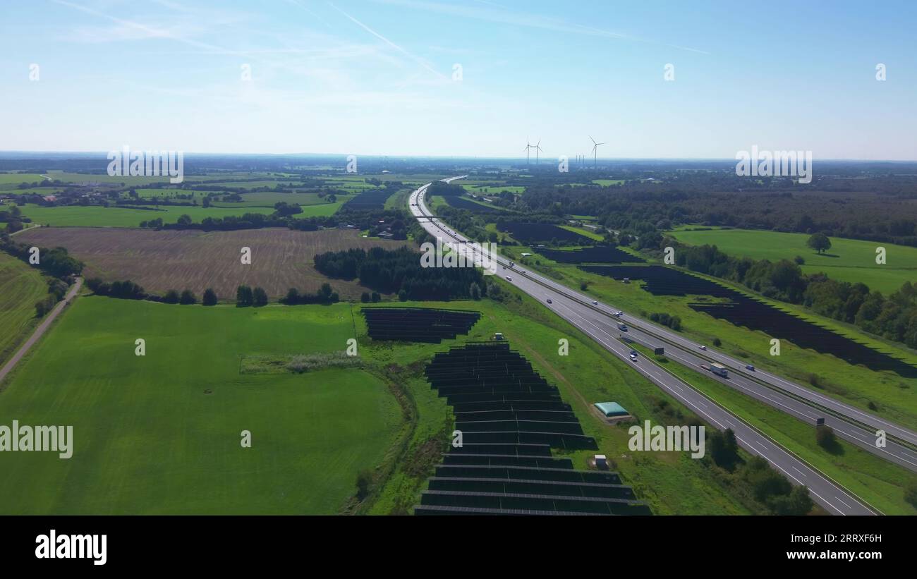 Top view a7 highway road hi-res stock photography and images - Alamy