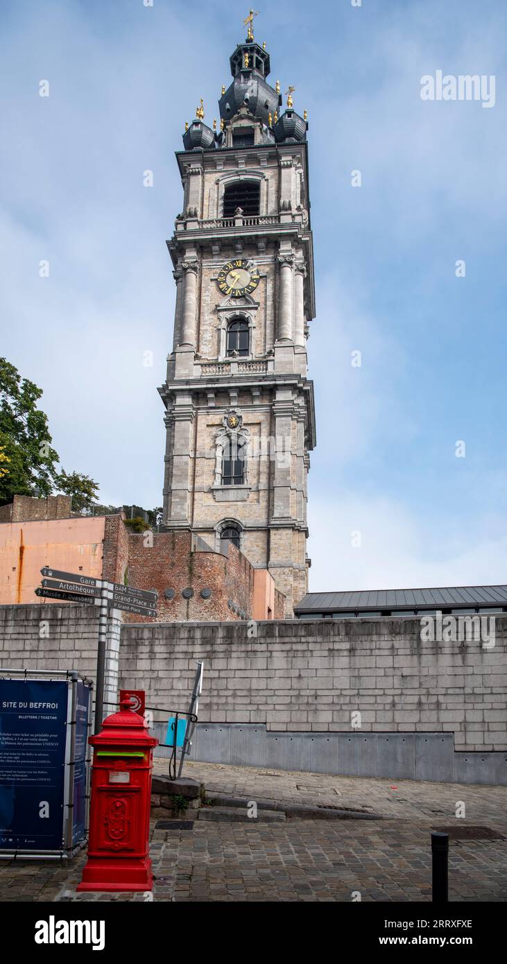 Belfry of mons hi-res stock photography and images - Alamy